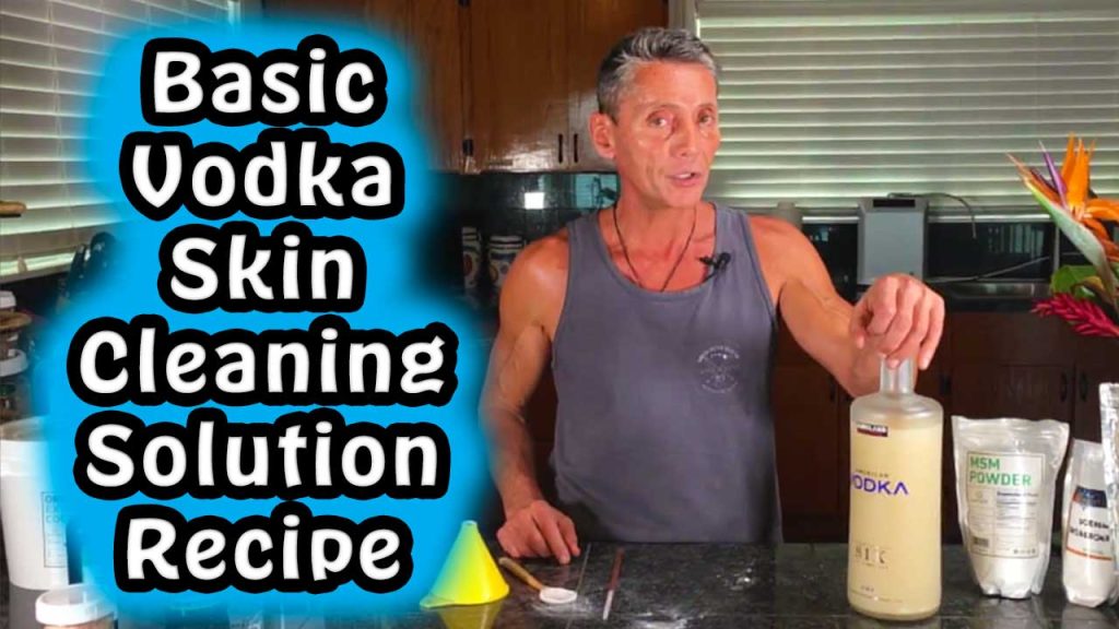 Basic Vodka Skin Cleaning Solution Recipe - Earther Academy